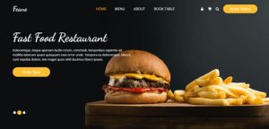 Feane – Restaurant Template - W3Cube Tech